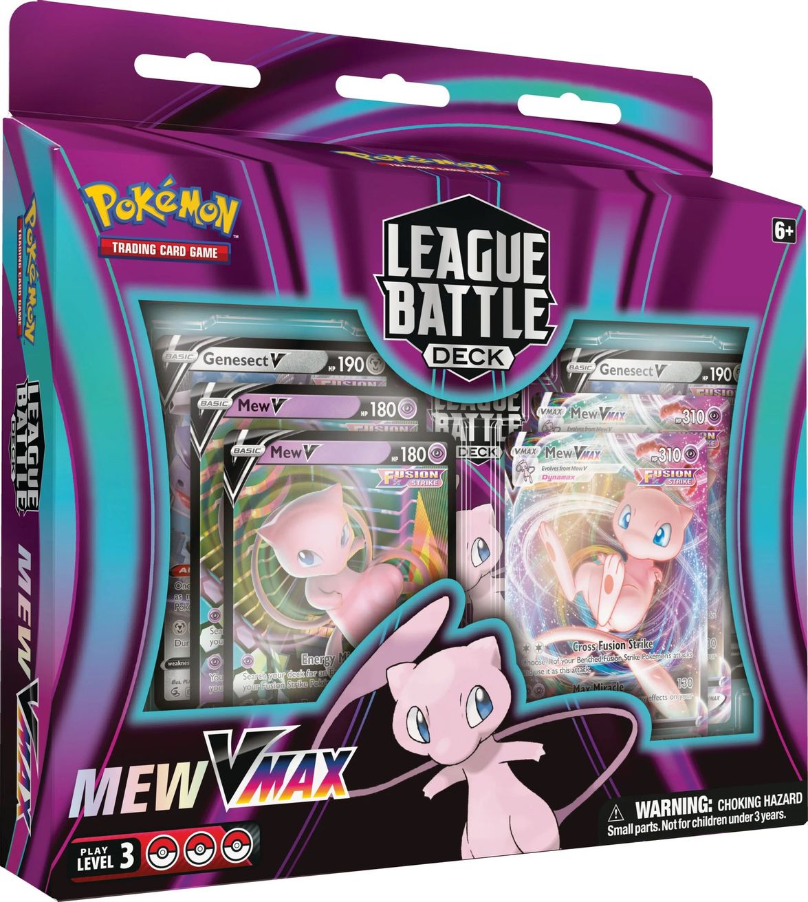 League Battle Deck [Mew VMAX] - SWSH08: Fusion Strike - Pokemon