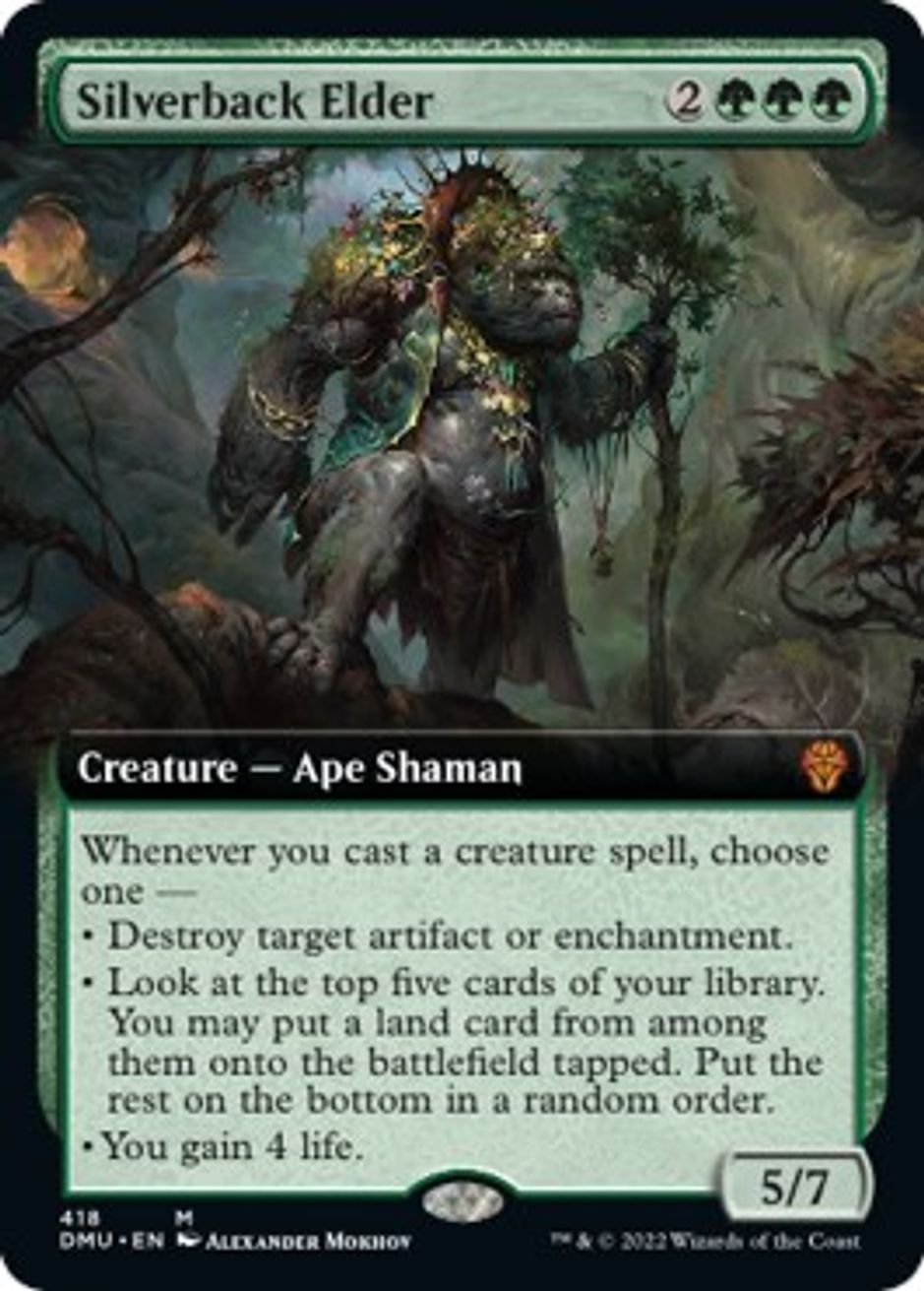 Silverback Elder (Extended Art) - Dominaria United - Magic: The Gathering