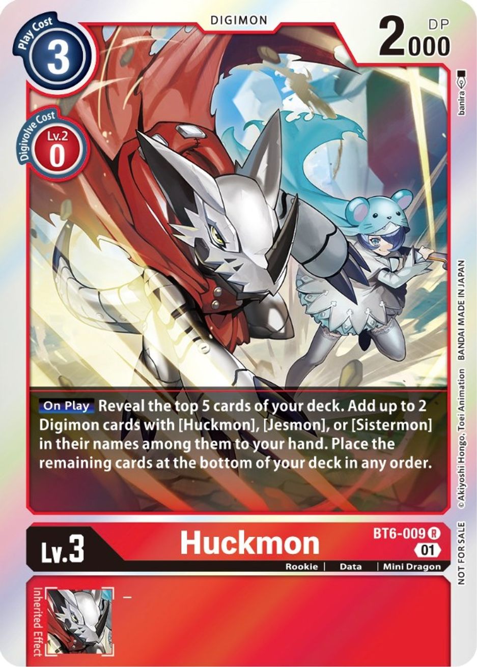 Huckmon (Event Pack 3) - Double Diamond - Digimon Card Game