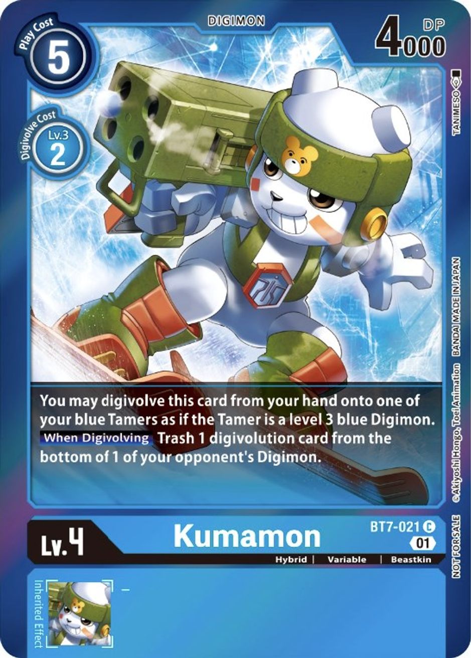 Kumamon (Event Pack 3) - Next Adventure - Digimon Card Game