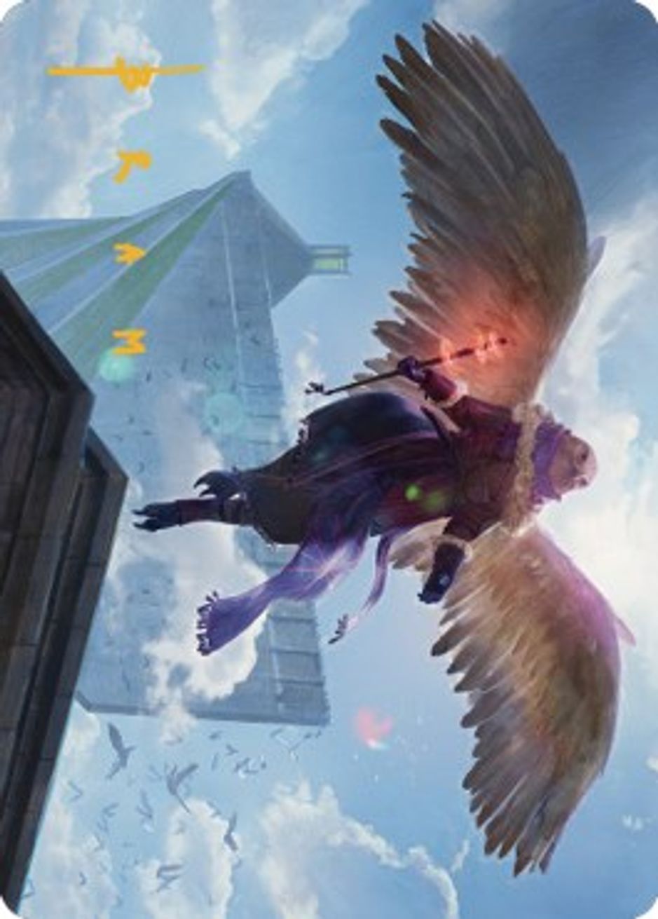 Balmor, Battlemage Captain Art Card (44/81) (Gold-Stamped Signature ...