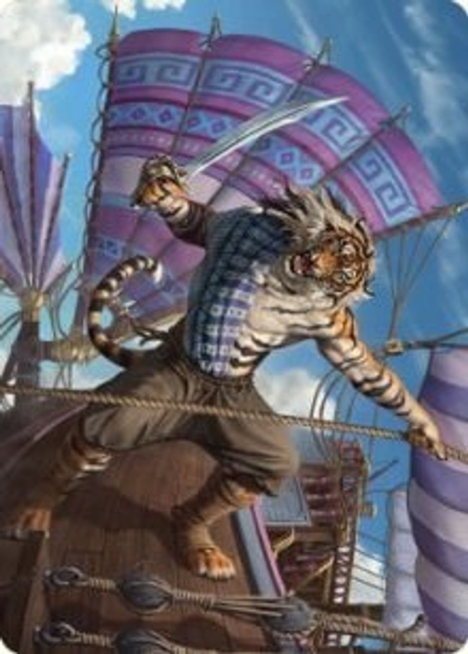 Jedit Ojanen, Mercenary Art Card - Art Series: Dominaria United - Magic ...