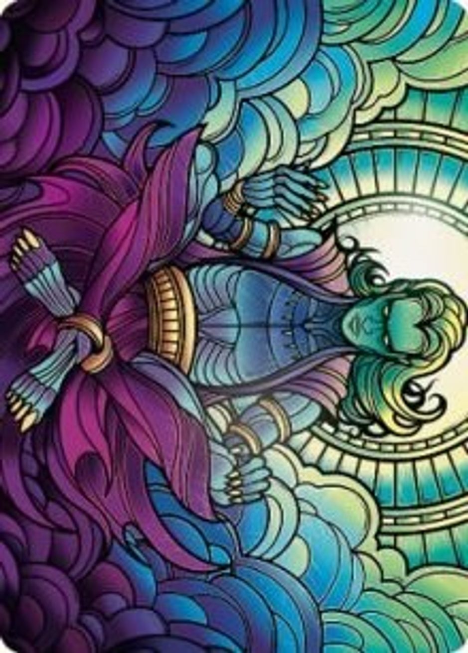 Zur, Eternal Schemer Art Card (81/81) - Art Series: Dominaria United ...