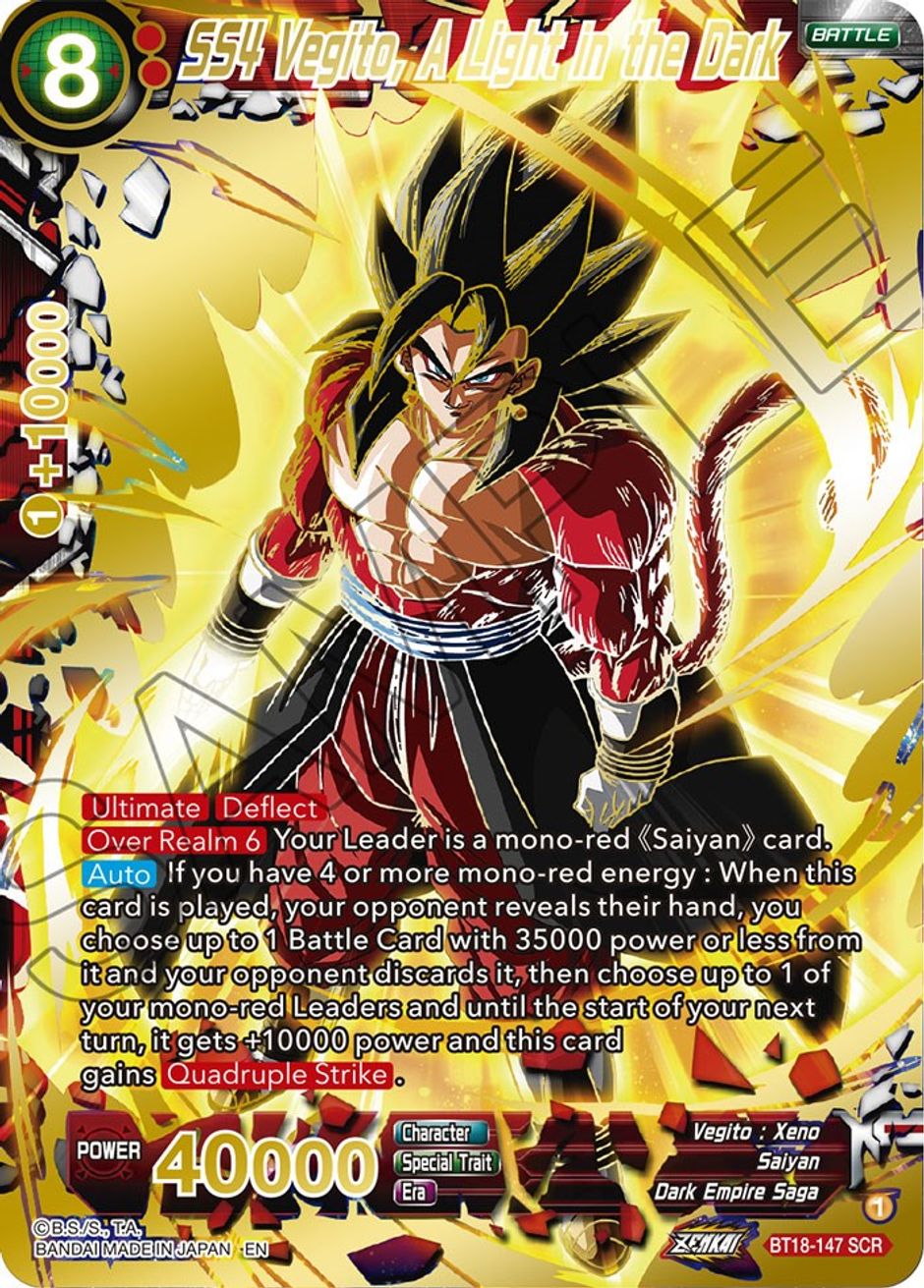 SS4 Vegito, A Light in the Dark - Dawn of the Z-Legends - Dragon Ball ...