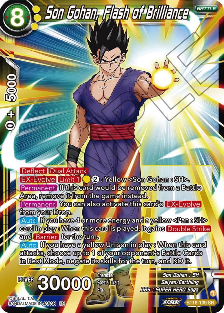 Son Gohan, Flash of Brilliance - Dawn of the Z-Legends - Dragon Ball ...