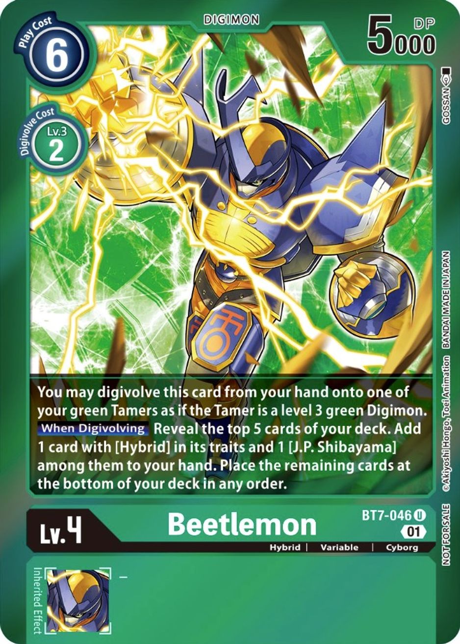 Beetlemon (Event Pack 3) - Next Adventure - Digimon Card Game
