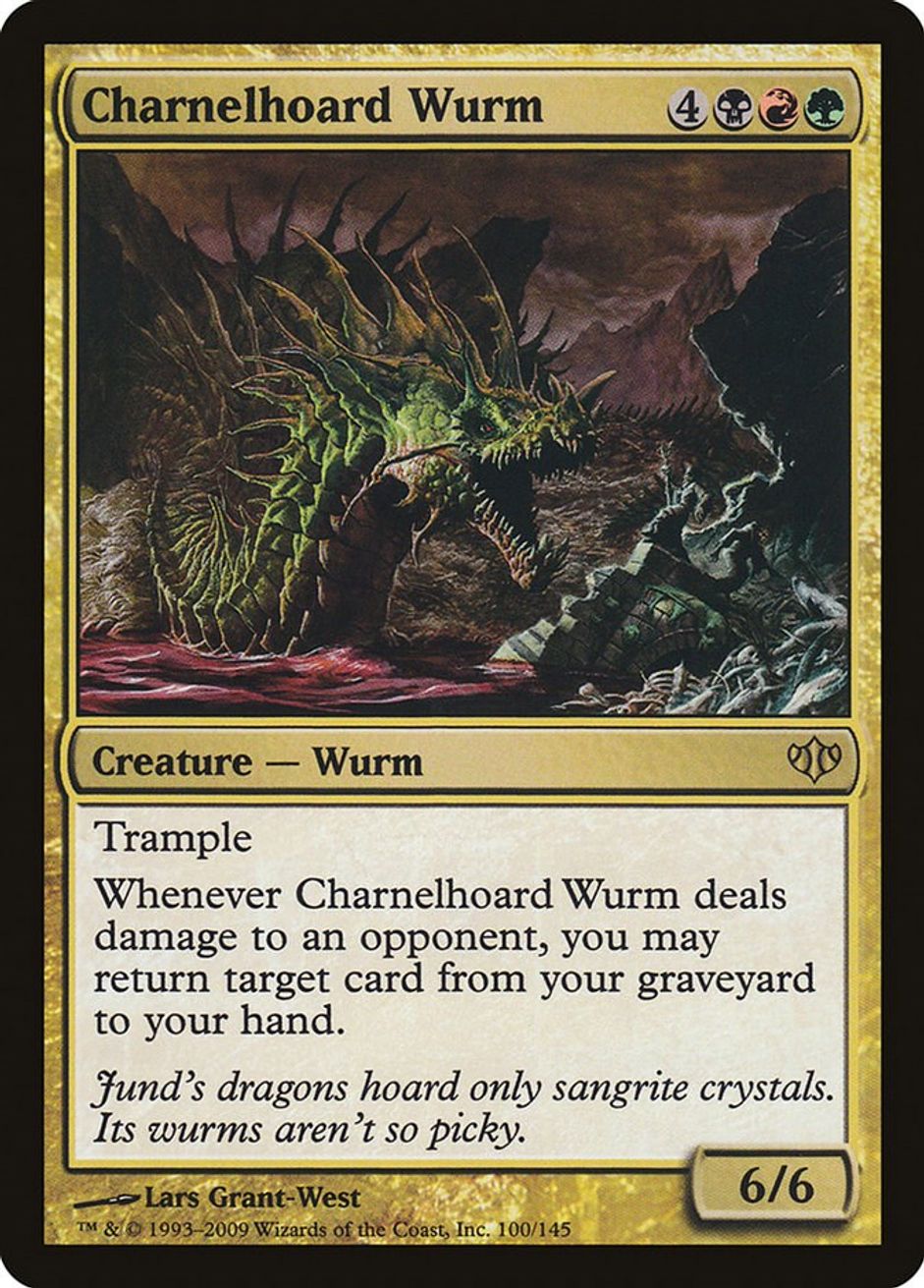 Charnelhoard Wurm - Conflux - Magic: The Gathering
