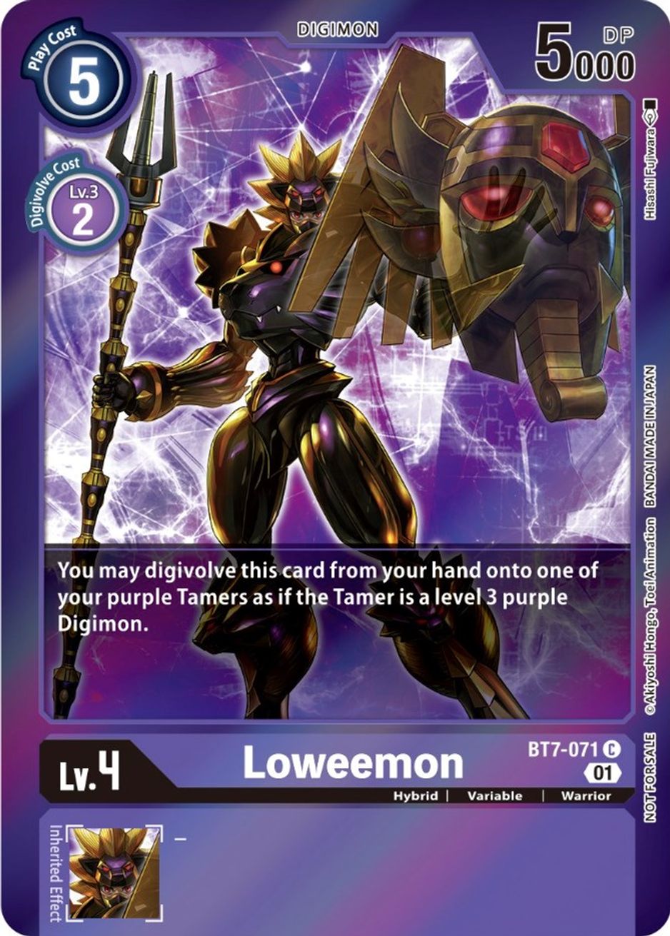 Loweemon (Event Pack 3) - Next Adventure - Digimon Card Game