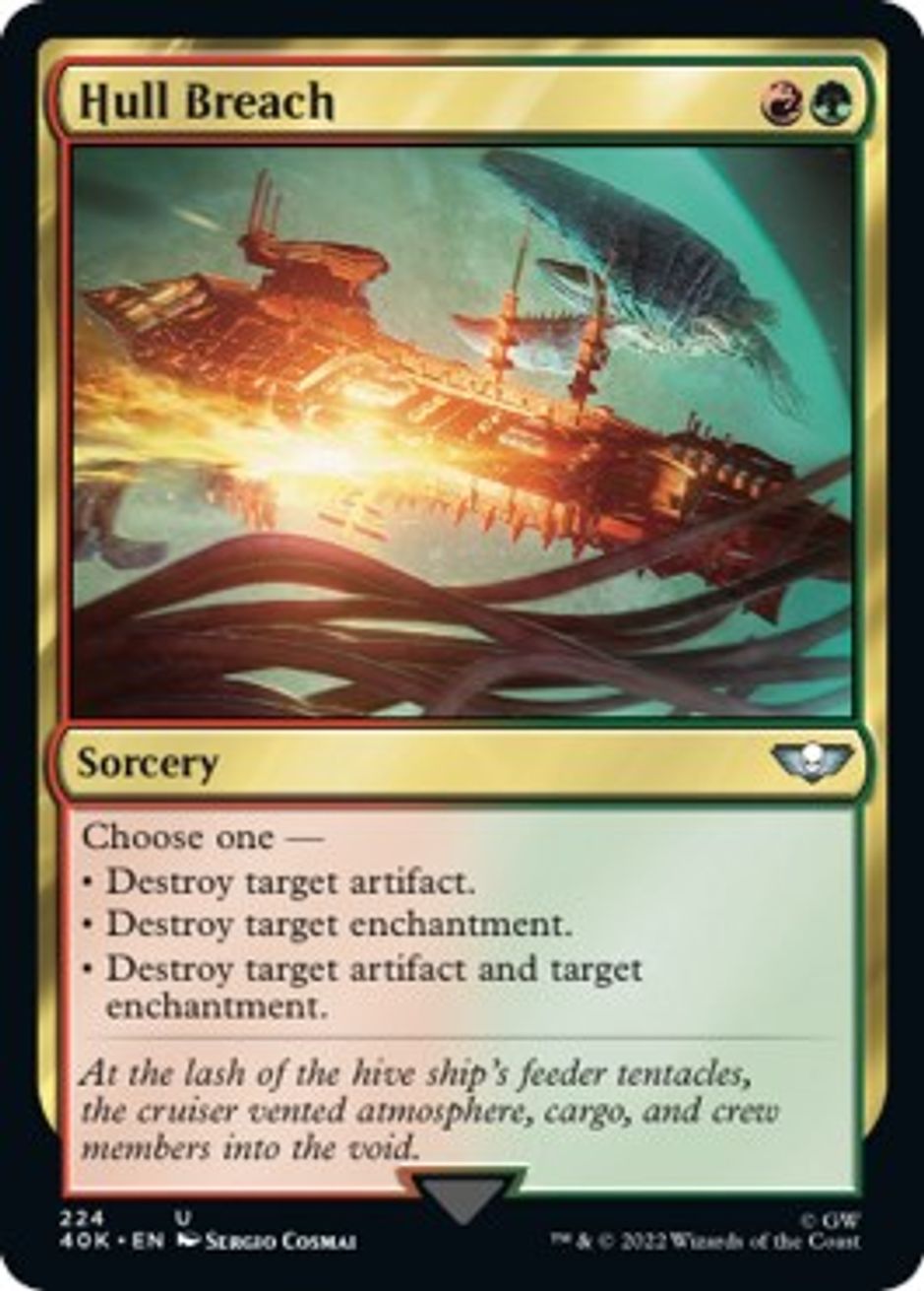 Hull Breach - Universes Beyond: Warhammer 40,000 - Magic: The Gathering