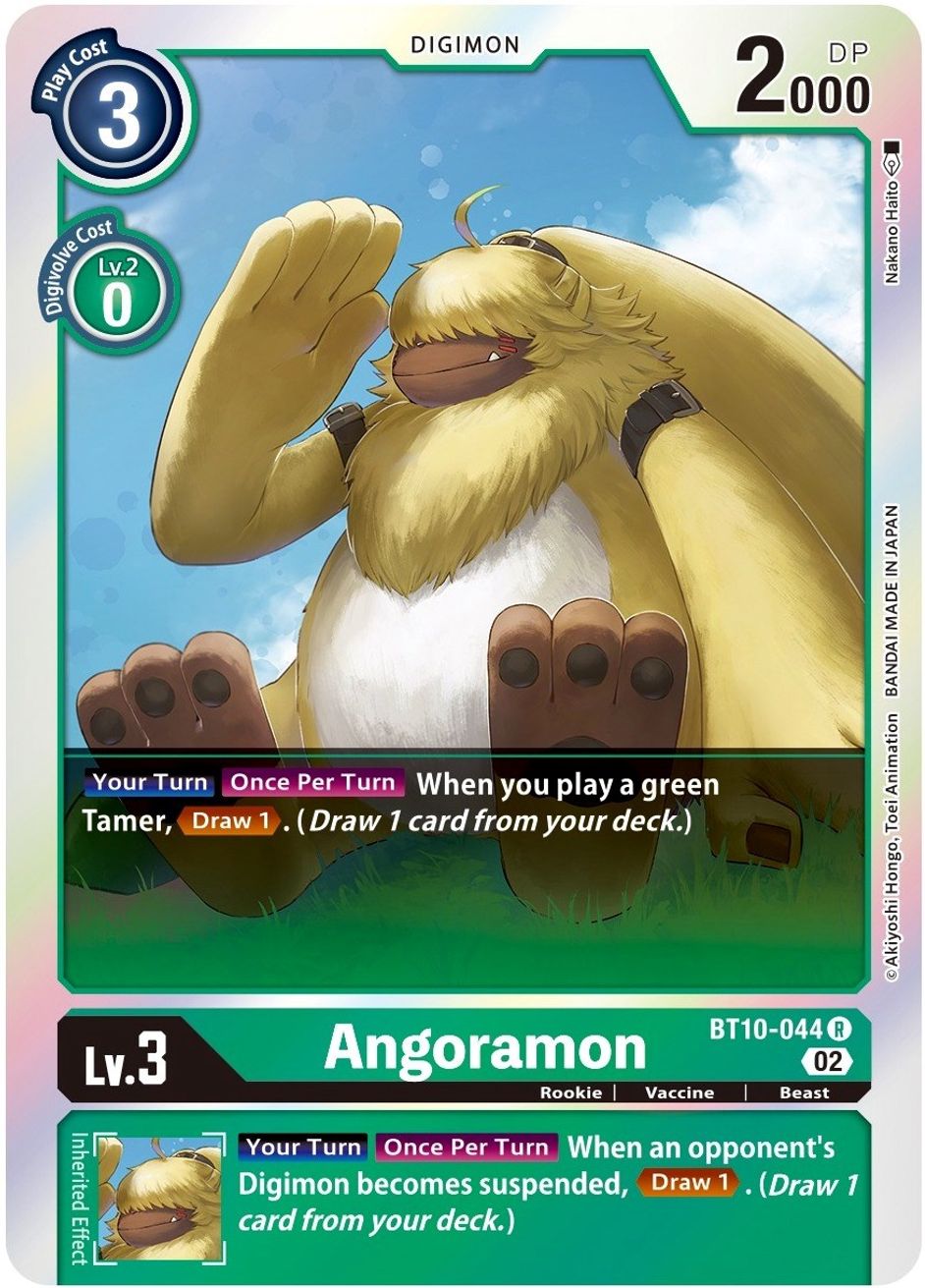 Angoramon - Xros Encounter - Digimon Card Game