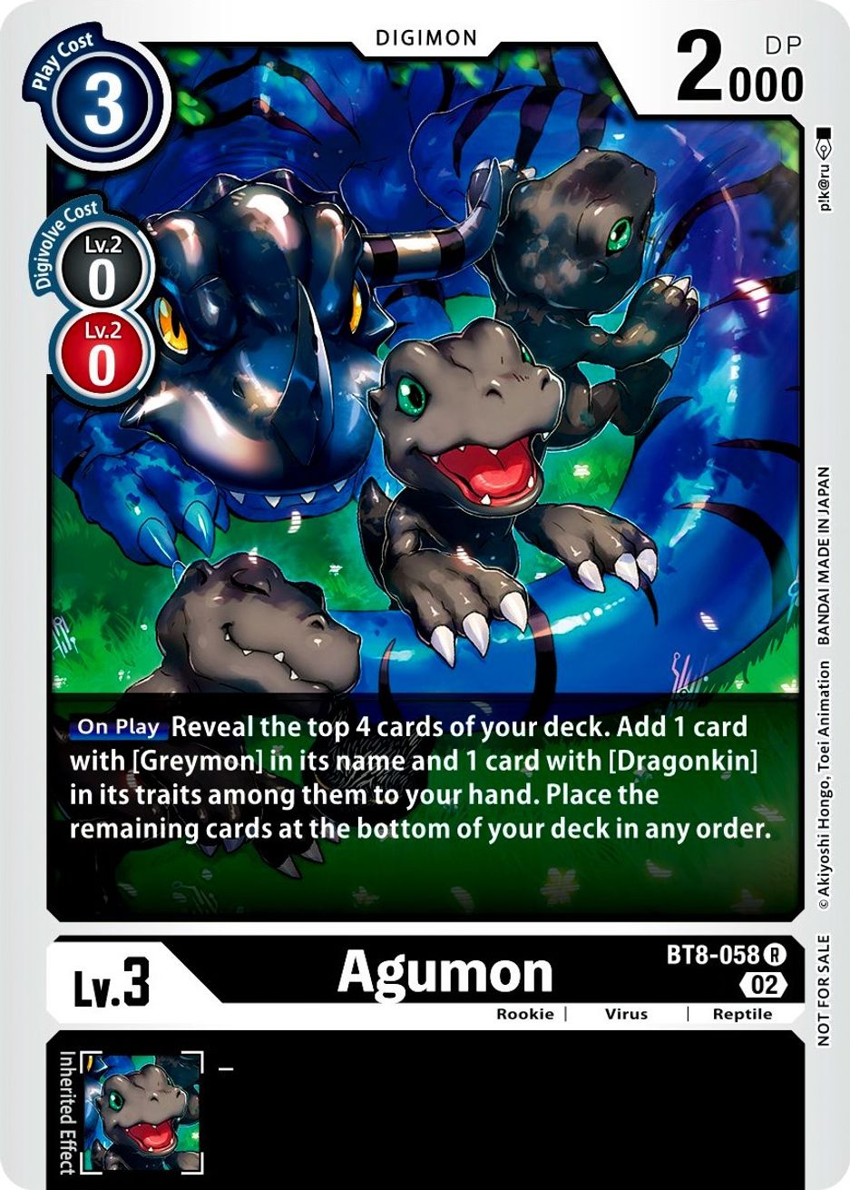 Agumon (Xros Encounter Pre-Release) - New Awakening - Digimon Card Game