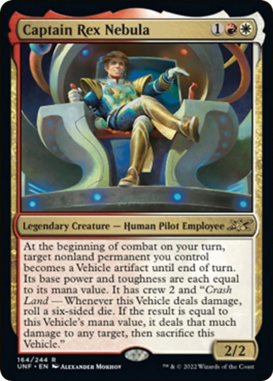 Captain Rex Nebula - Unfinity - Magic: The Gathering