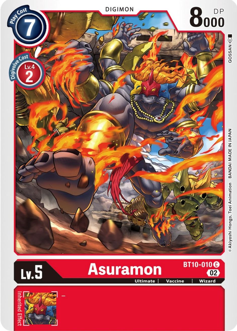 Asuramon - Xros Encounter - Digimon Card Game