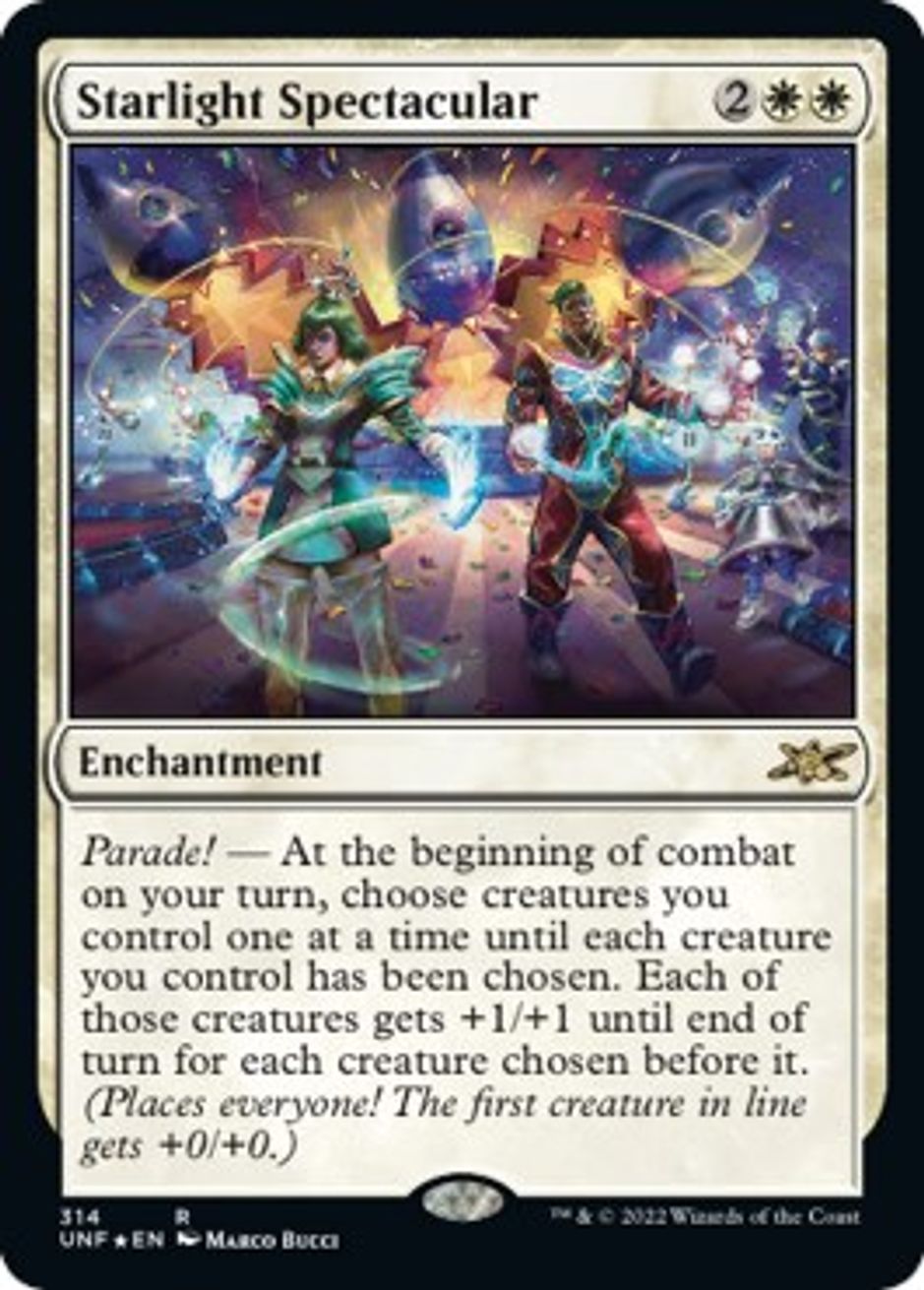Starlight Spectacular (Galaxy Foil) - Unfinity - Magic: The Gathering