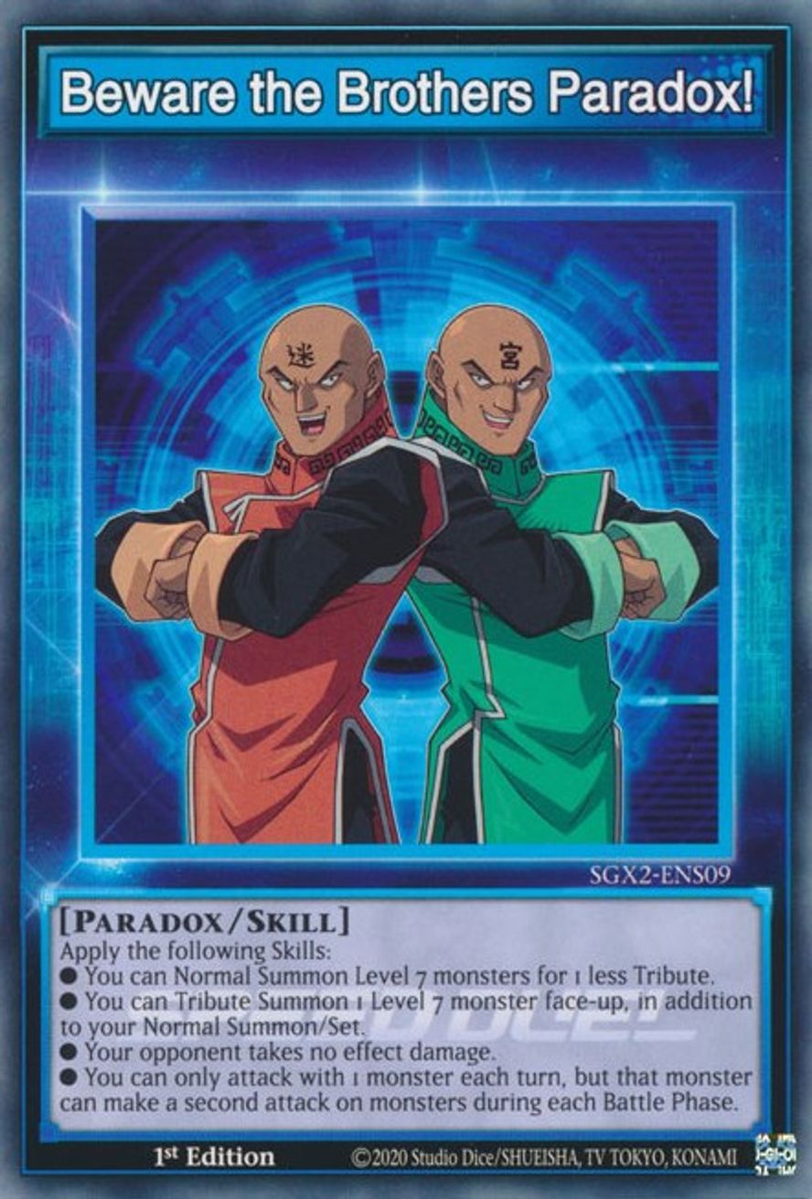 Beware the Brothers Paradox! - Speed Duel GX: Midterm Paradox - YuGiOh Beware the Brothers Paradox! - Speed Duel GX: Midterm Paradox - YuGiOh