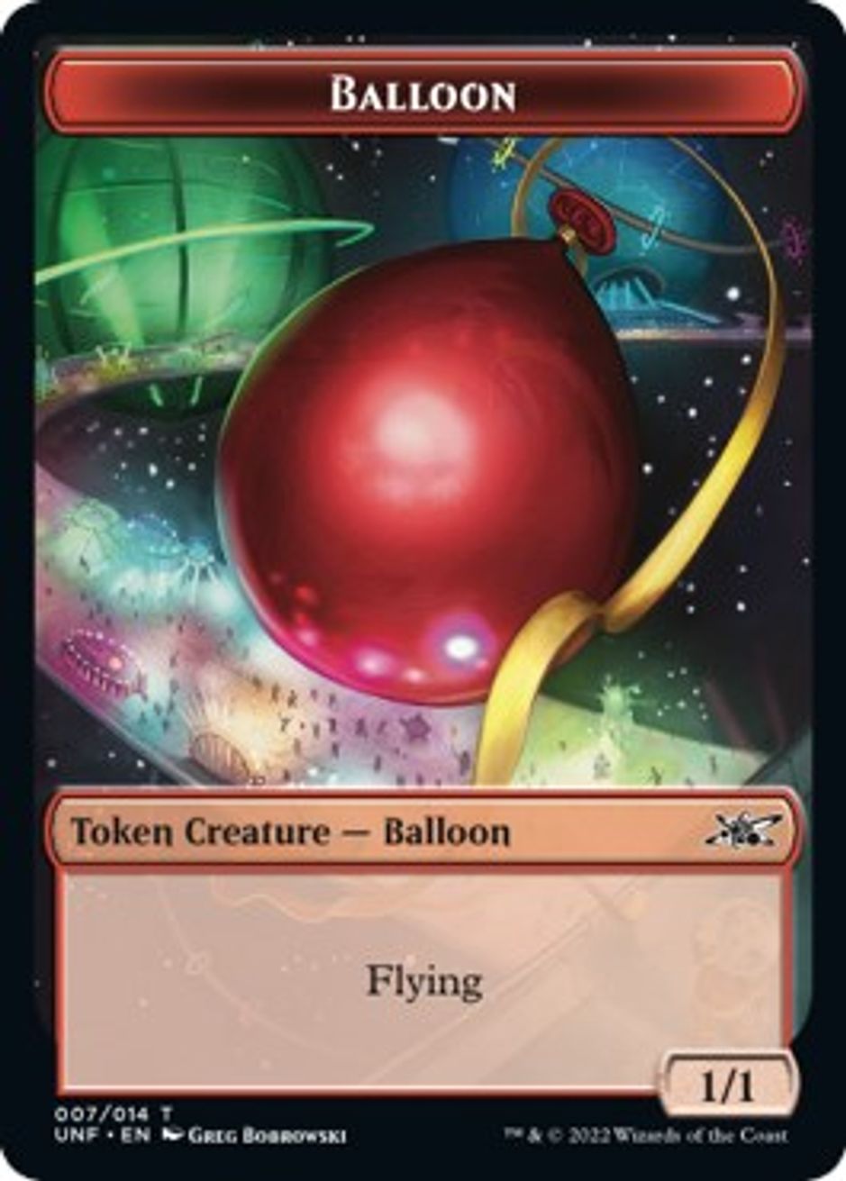Balloon Token - Unfinity - Magic: The Gathering