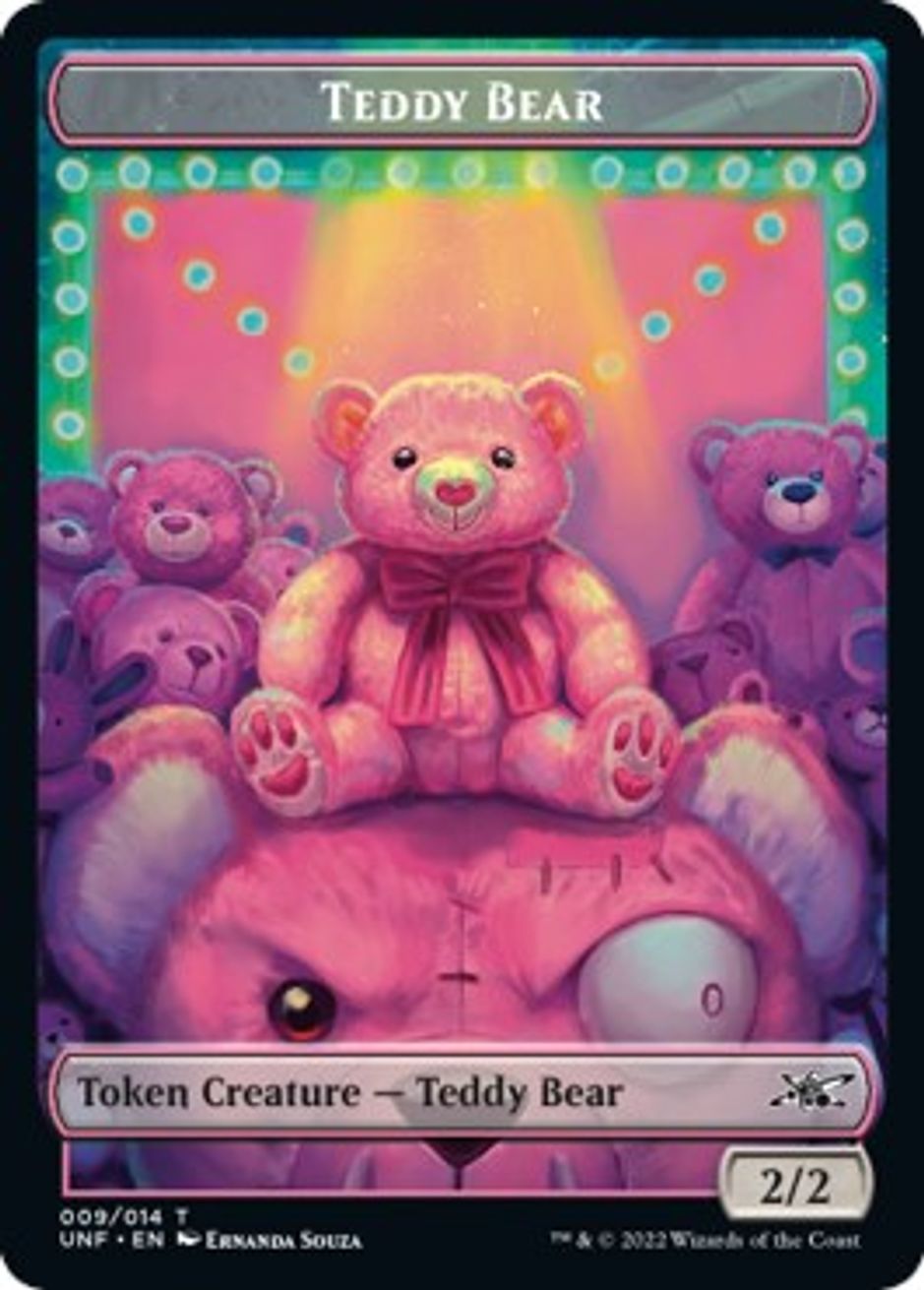 Teddy Bear Token - Unfinity - Magic: The Gathering