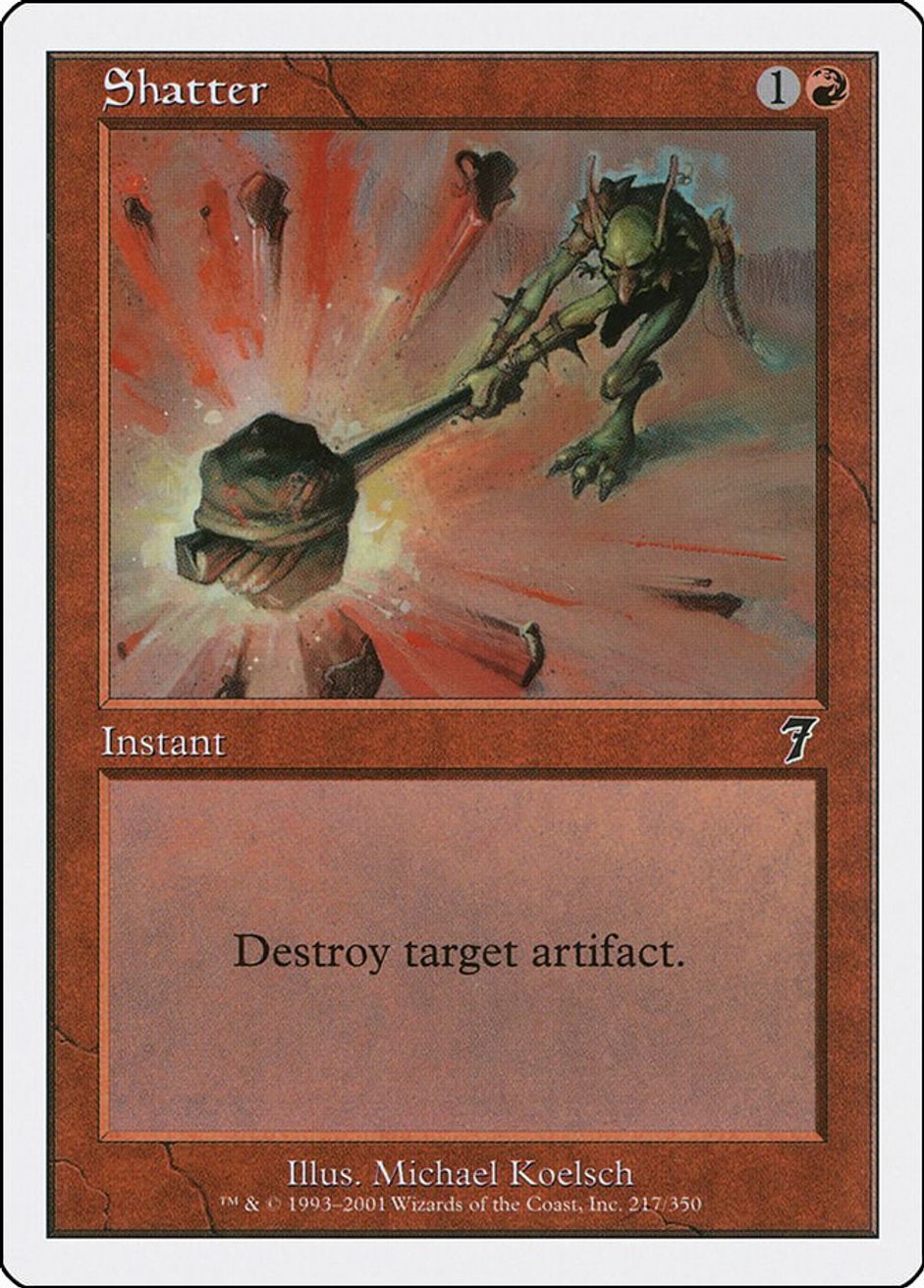 Shatter - 7th Edition - Magic: The Gathering