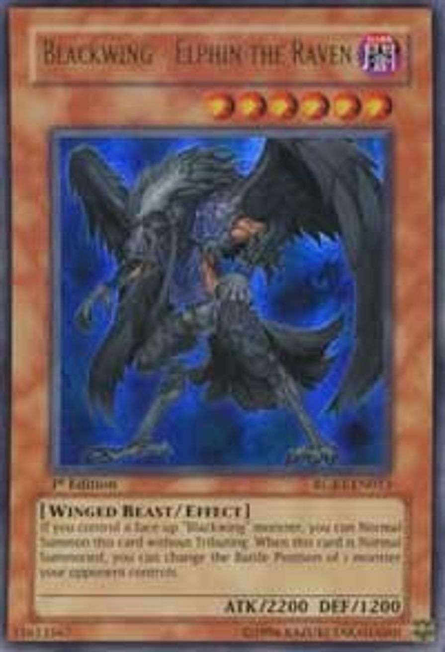 Blackwing - Elphin the Raven - Raging Battle - YuGiOh