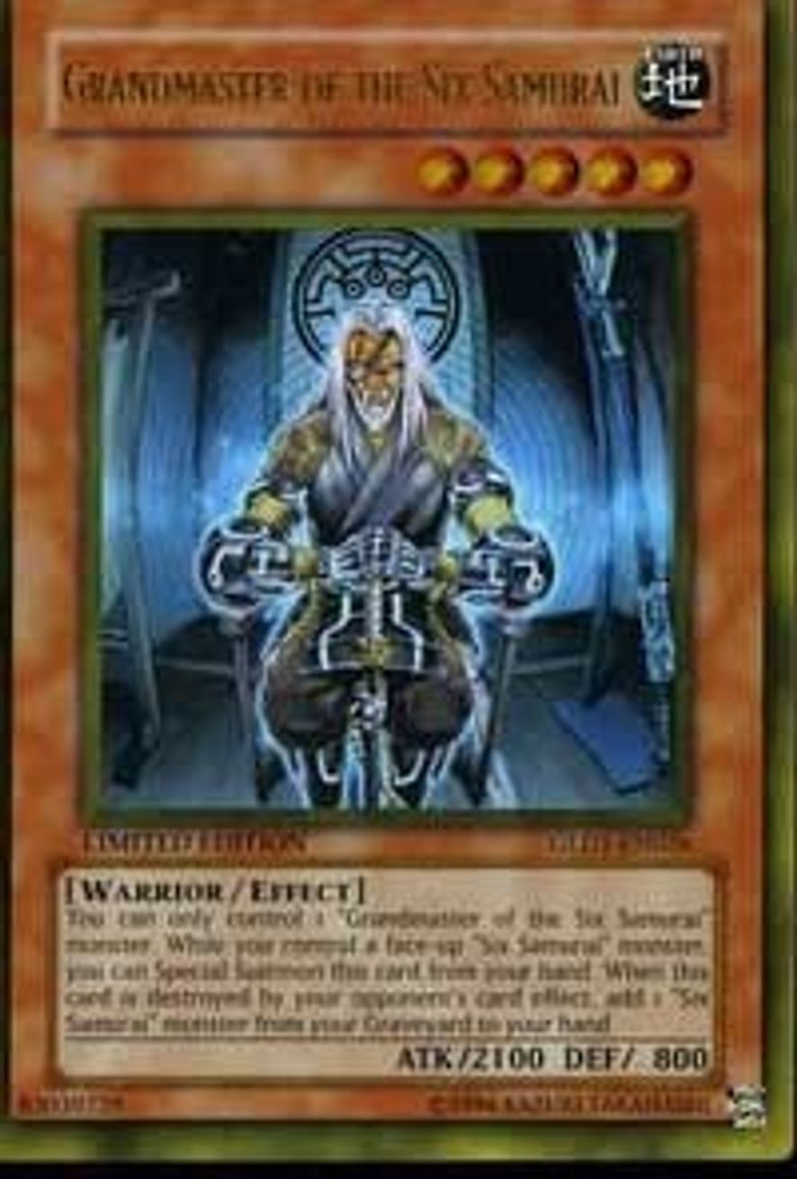 Grandmaster of the Six Samurai - Gold Series 2008 - YuGiOh