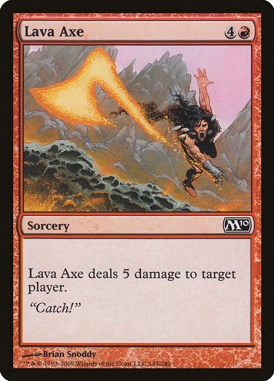 Lava Axe - Magic 2010 (M10) - Magic: The Gathering