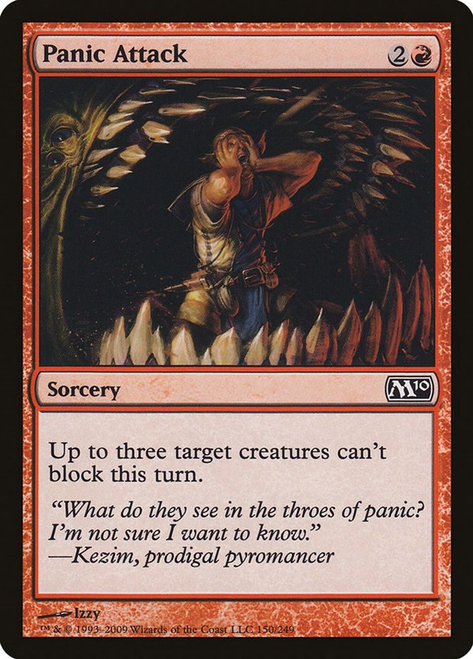 Panic Attack - Magic 2010 (M10) - Magic: The Gathering