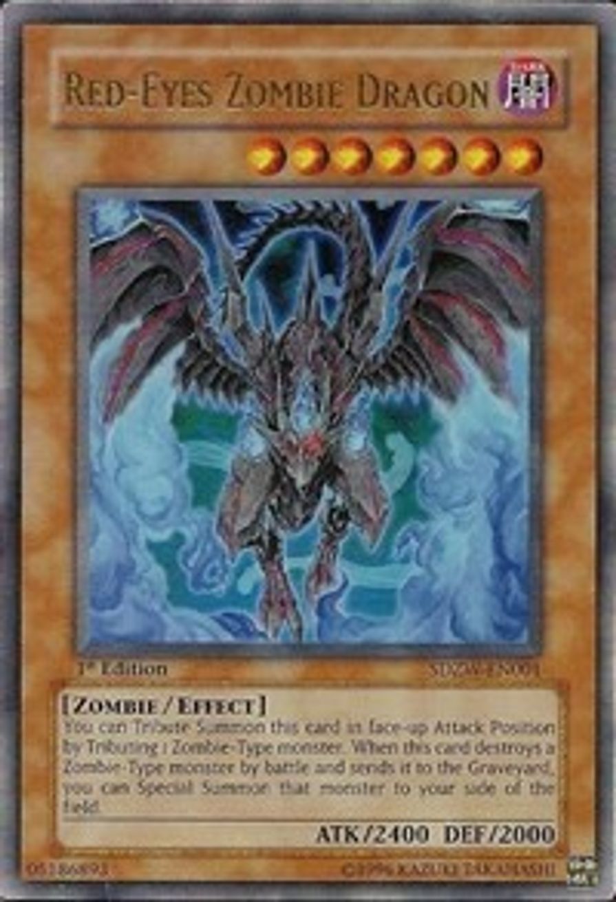 Red-Eyes Zombie Dragon - Structure Deck: Zombie World - YuGiOh