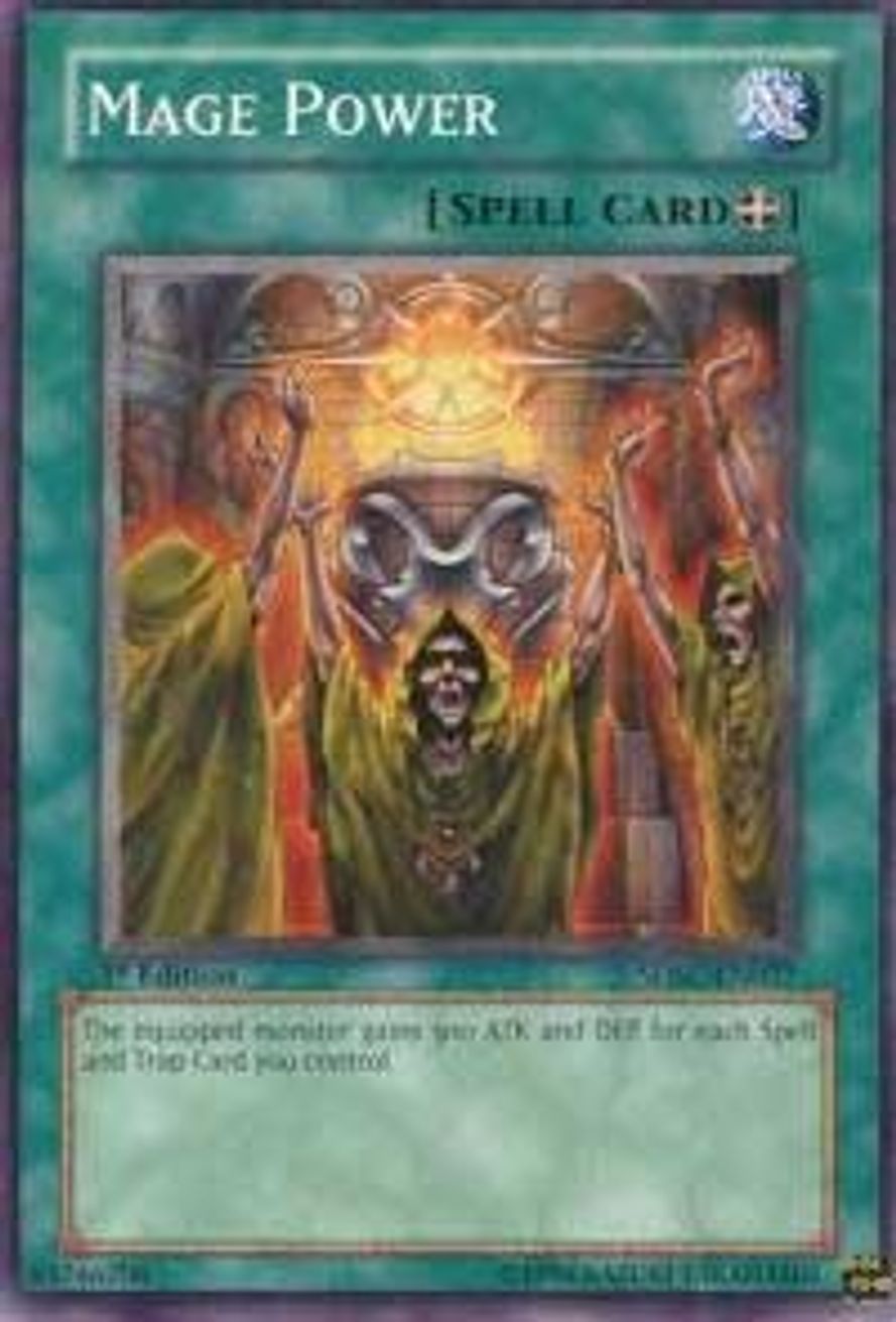 Mage Power - Structure Deck: Spellcaster's Command - YuGiOh