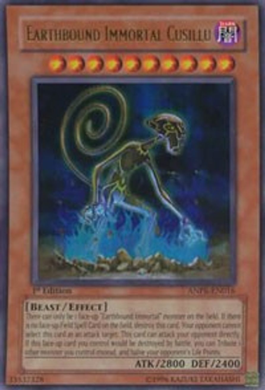 Earthbound Immortal Cusillu - Ancient Prophecy - YuGiOh