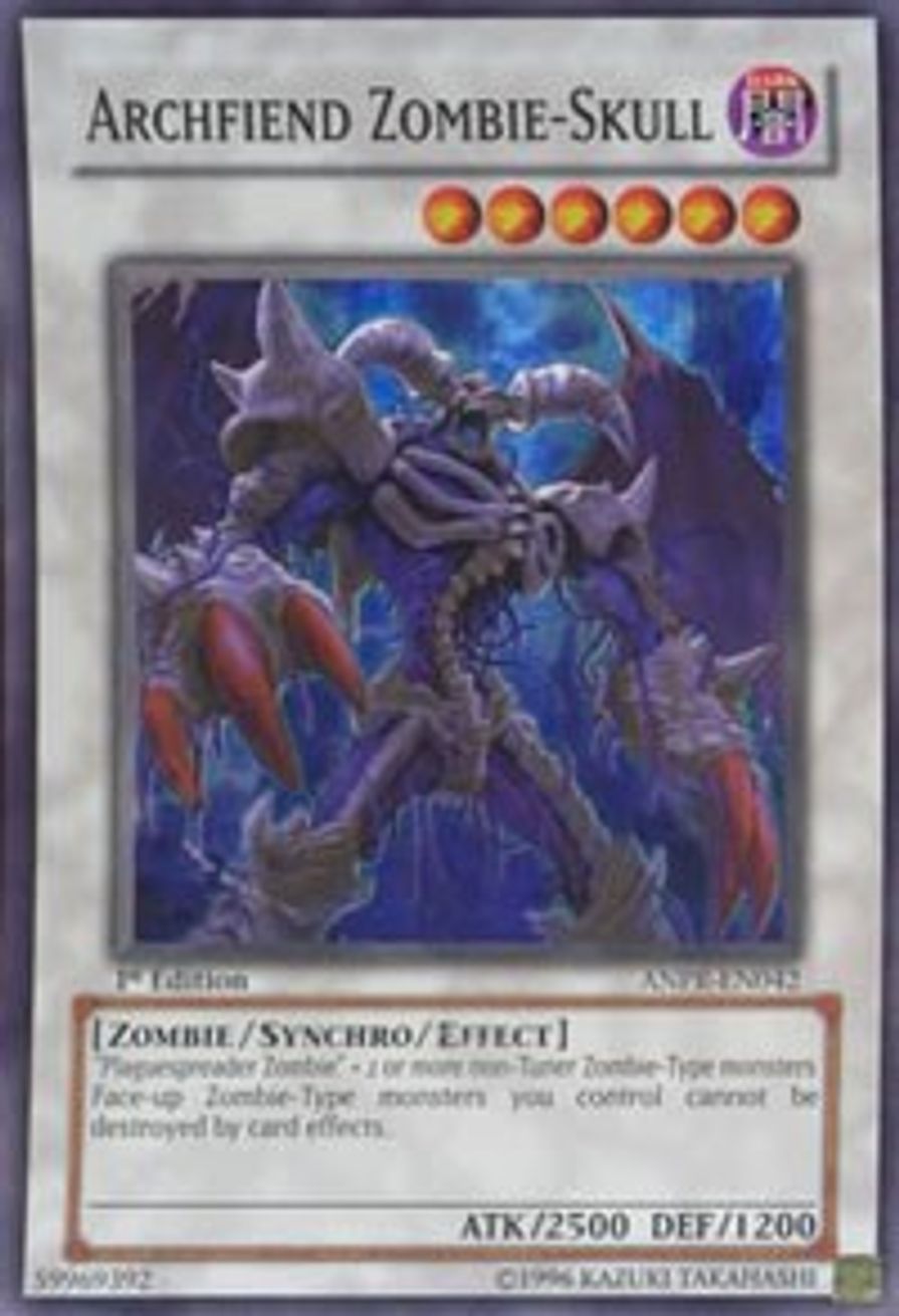 Archfiend Zombie-Skull - Ancient Prophecy - YuGiOh