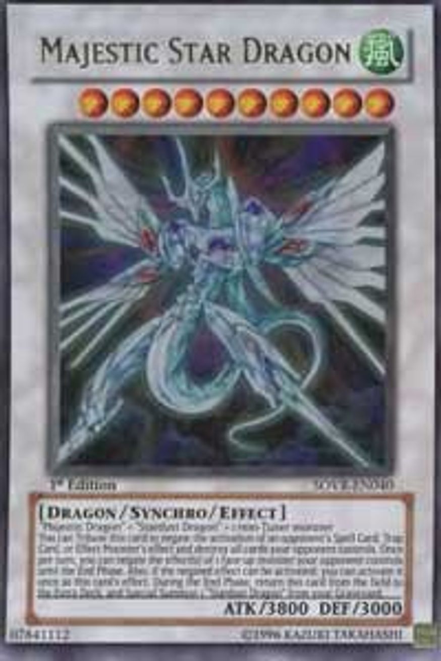 Majestic Star Dragon - Stardust Overdrive - YuGiOh