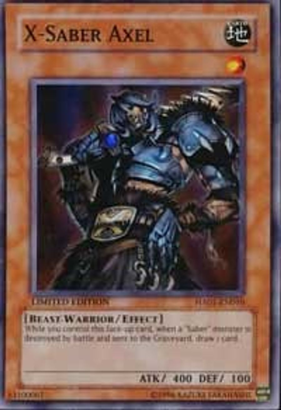 X-Saber Axel - Hidden Arsenal - YuGiOh