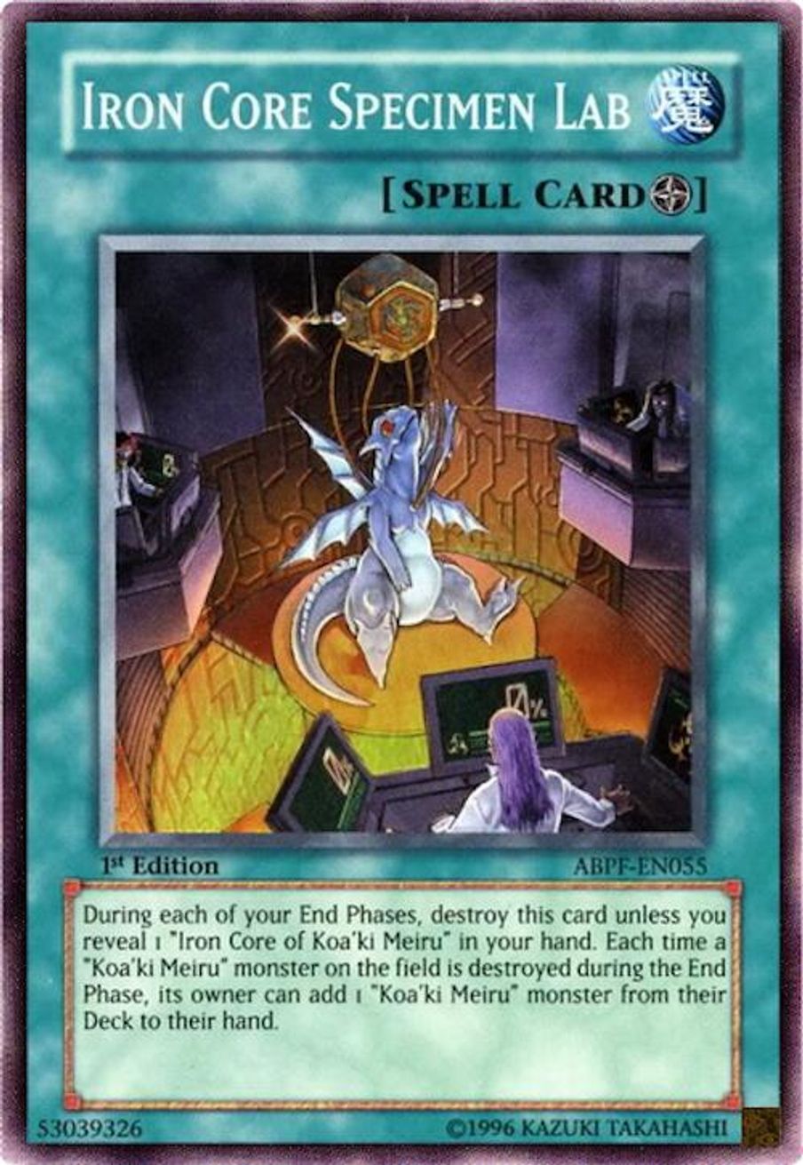 Iron Core Specimen Lab - Absolute Powerforce - YuGiOh