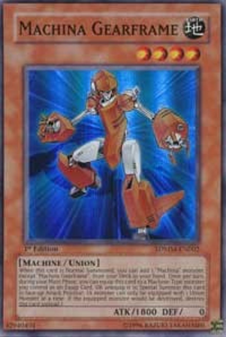 Machina Gearframe - Structure Deck: Machina Mayhem - YuGiOh