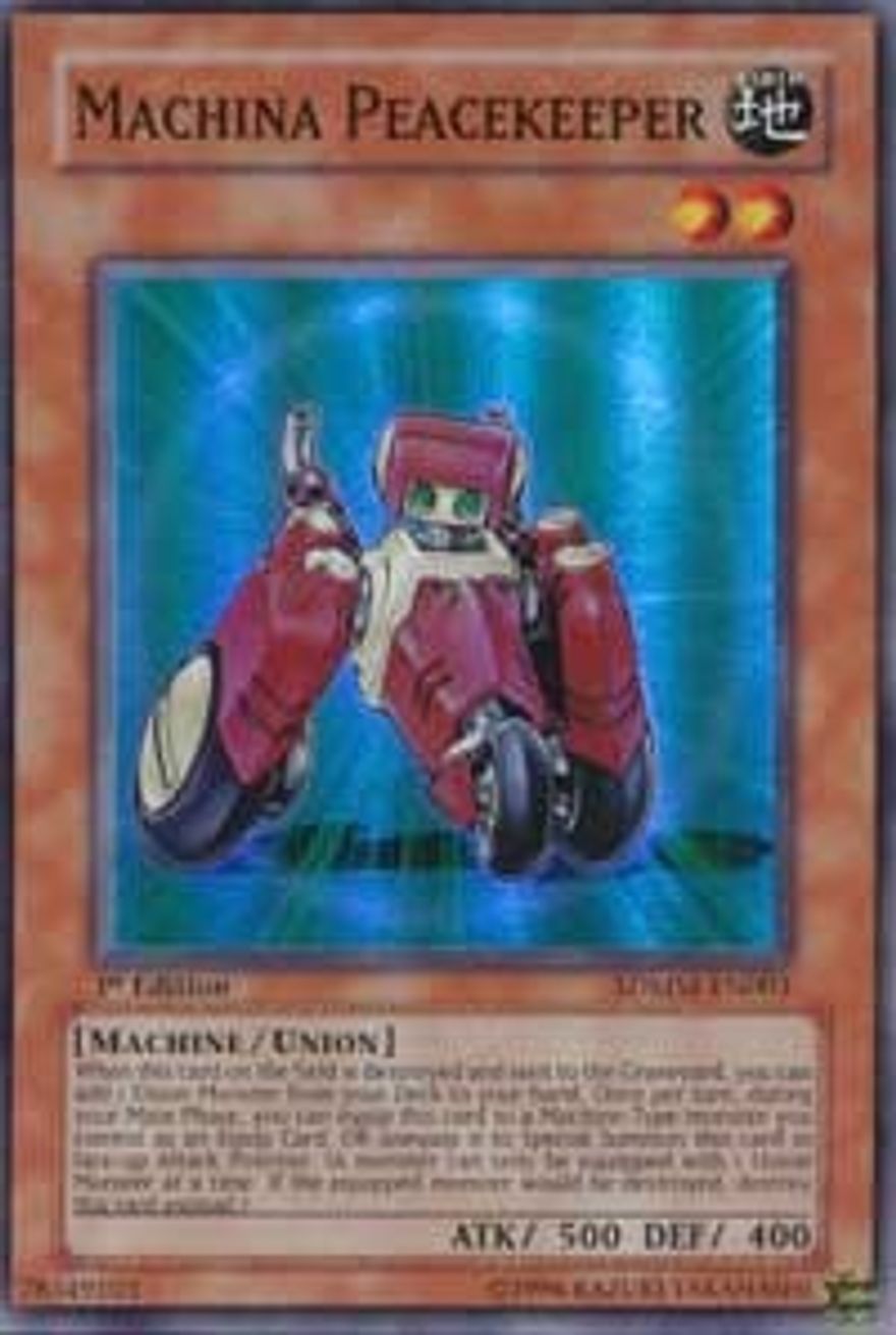 Machina Peacekeeper - Structure Deck: Machina Mayhem - YuGiOh