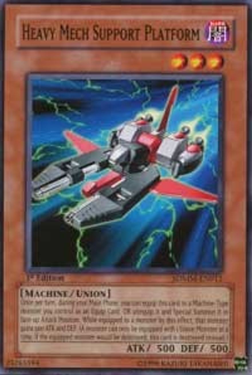 Heavy Mech Support Platform - Structure Deck: Machina Mayhem - YuGiOh