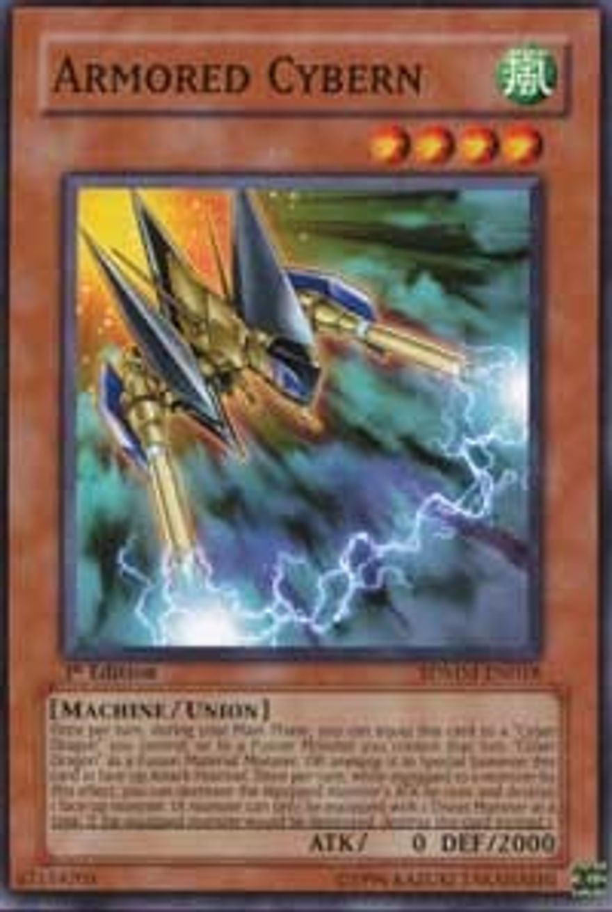 Armored Cybern - Structure Deck: Machina Mayhem - YuGiOh
