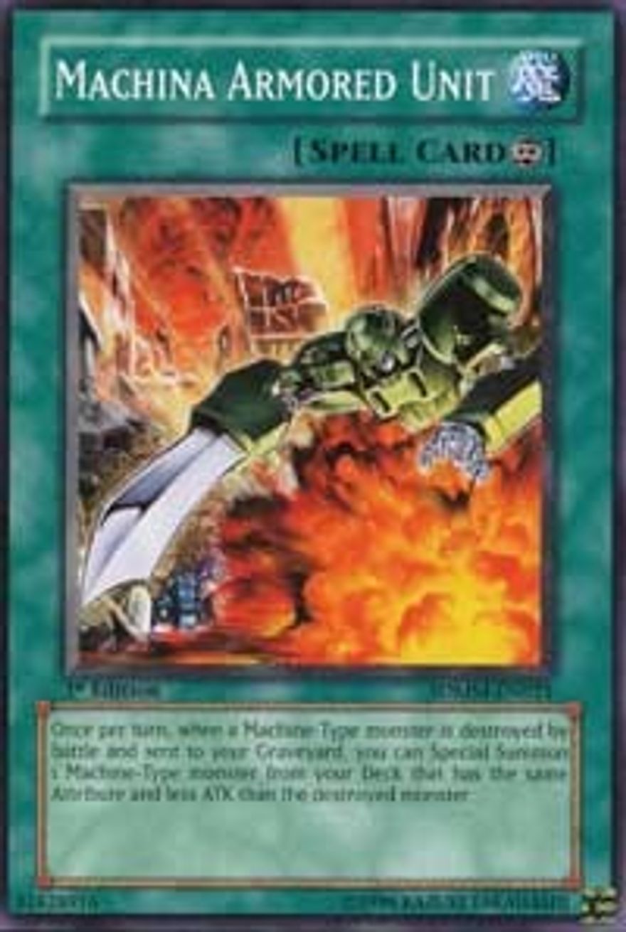 Machina Armored Unit - Structure Deck: Machina Mayhem - YuGiOh