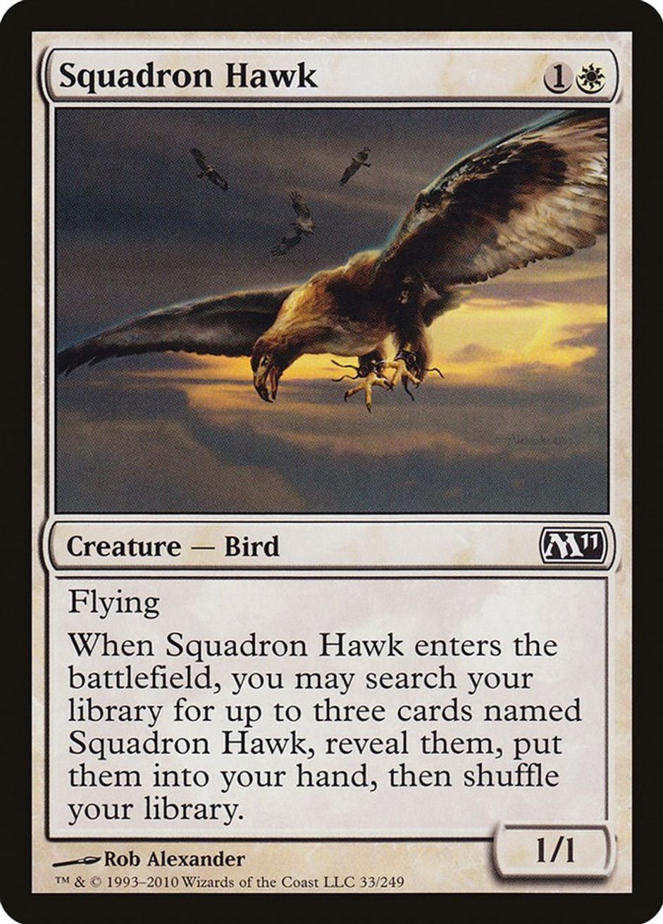 Squadron Hawk - Magic 2011 (M11) - Magic: The Gathering