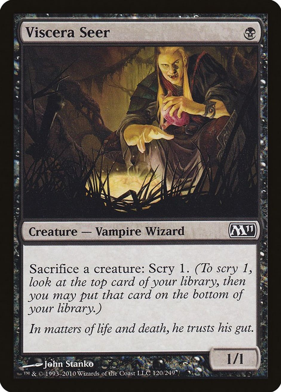 Viscera Seer - Magic 2011 (M11) - Magic: The Gathering
