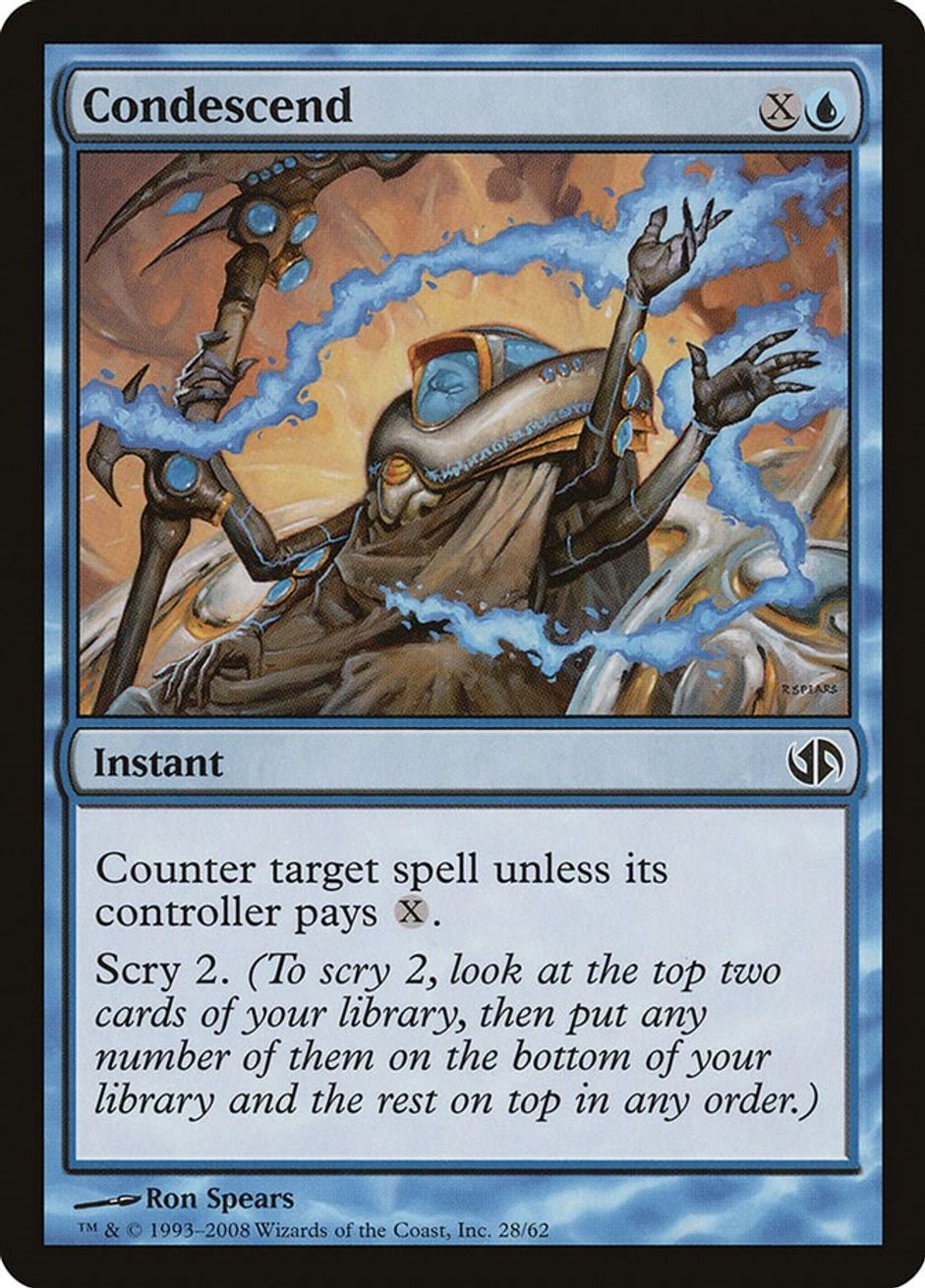Condescend - Duel Decks: Jace vs. Chandra - Magic: The Gathering