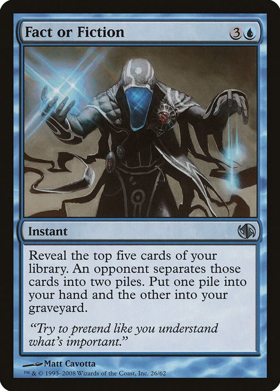Fact or Fiction - Duel Decks: Jace vs. Chandra - Magic: The Gathering