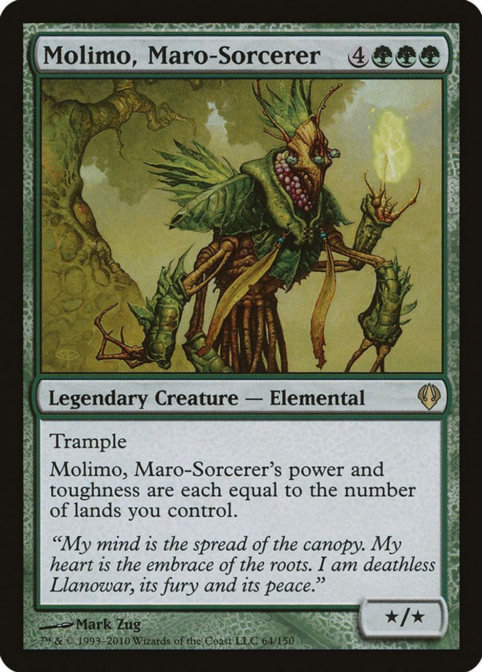 Molimo, Maro-Sorcerer - Archenemy - Magic: The Gathering