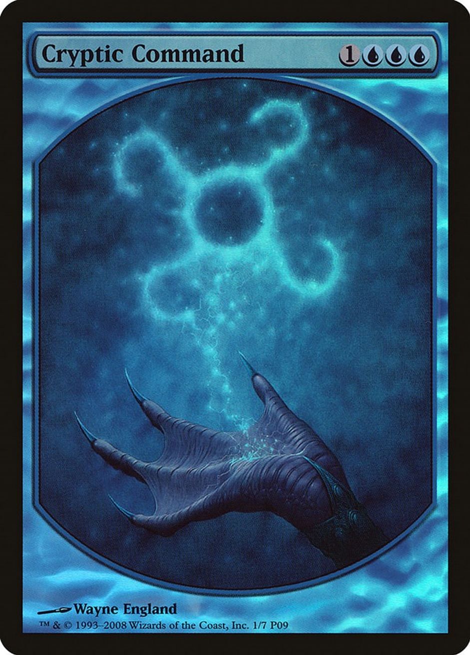 Cryptic Command - Magic Player Rewards - Magic: The Gathering
