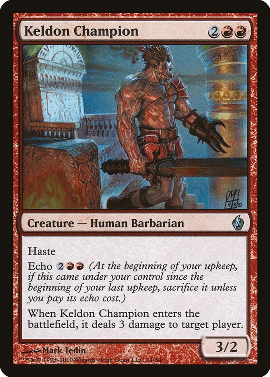 Keldon Champion - Premium Deck Series: Fire and Lightning - Magic: The ...