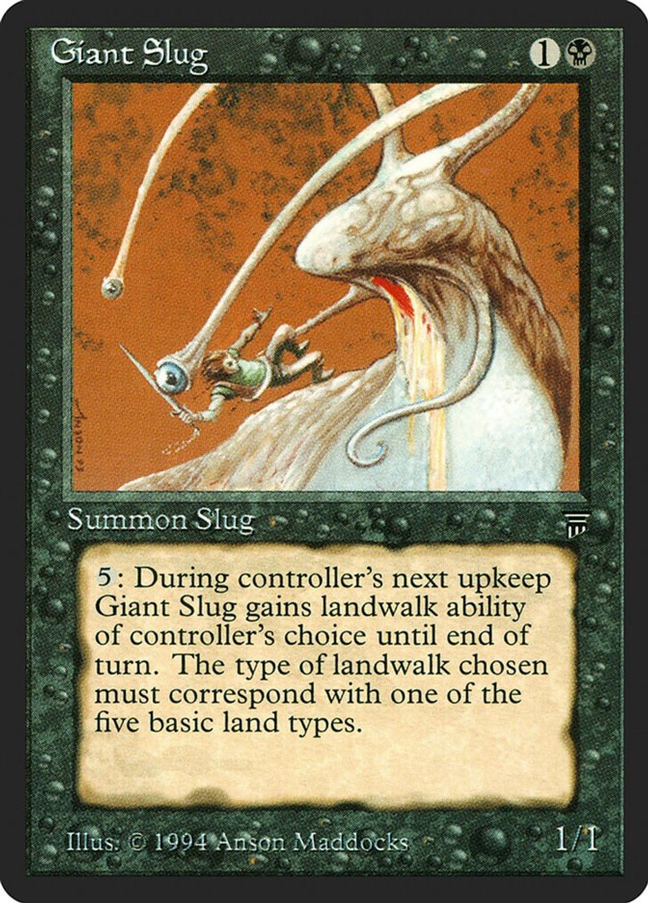 Giant Slug - Legends - Magic: The Gathering