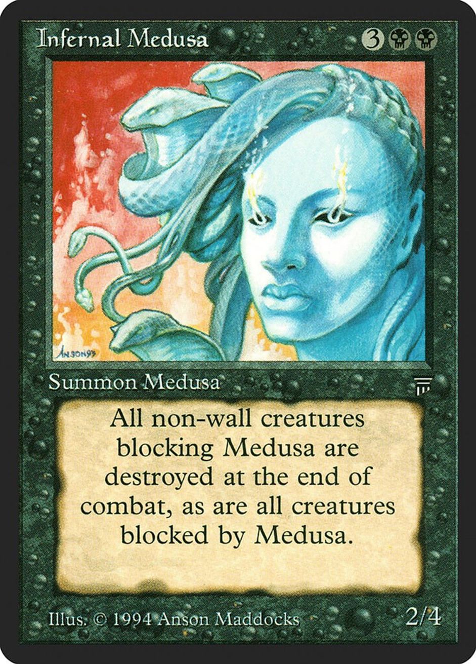 Infernal Medusa - Legends - Magic: The Gathering