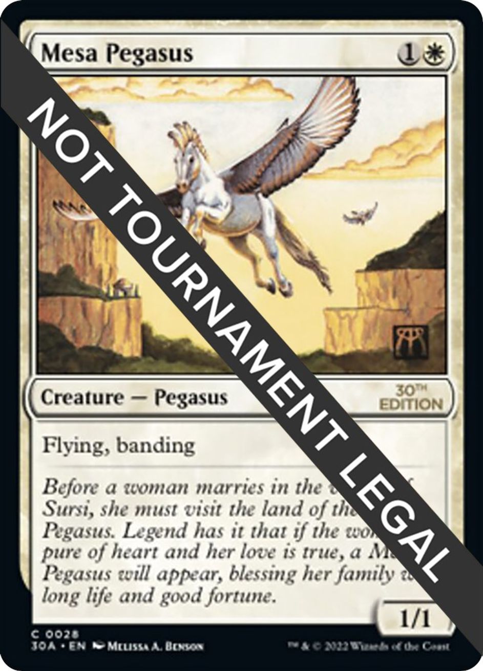 Mesa Pegasus - 30th Anniversary Edition - Magic: The Gathering
