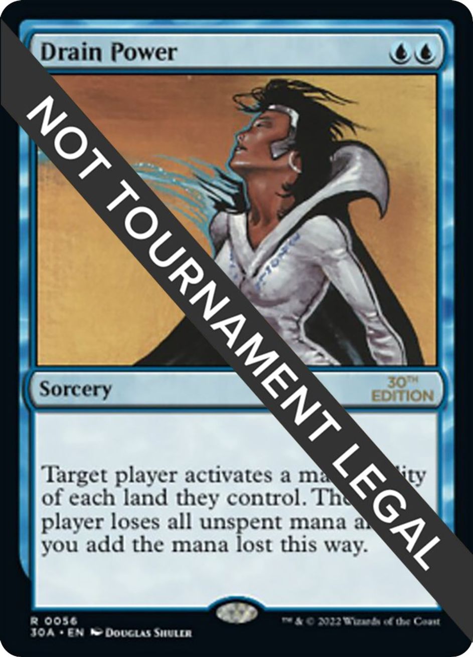 Drain Power - 30th Anniversary Edition - Magic: The Gathering