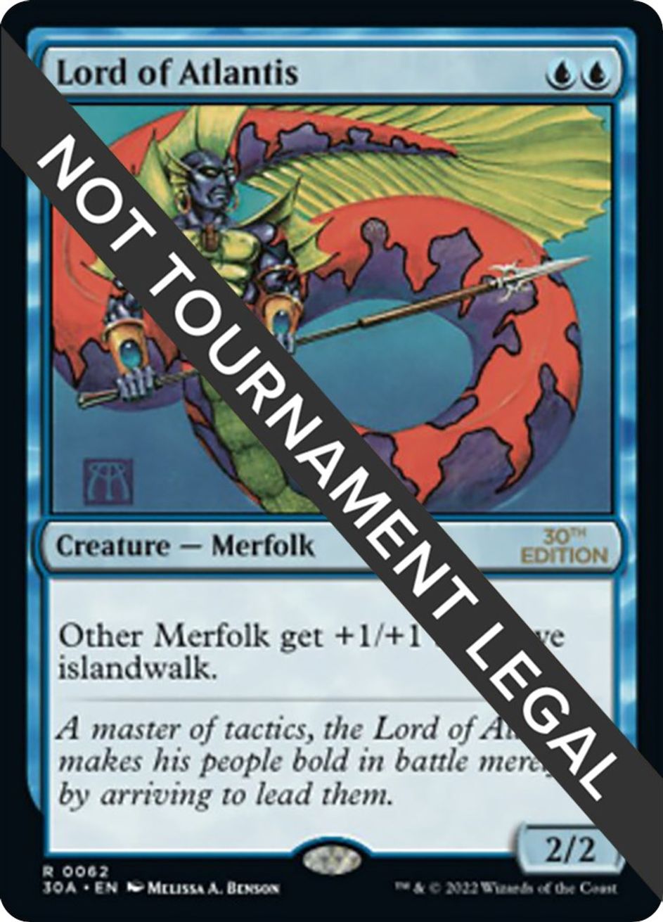 Lord of Atlantis - 30th Anniversary Edition - Magic: The Gathering